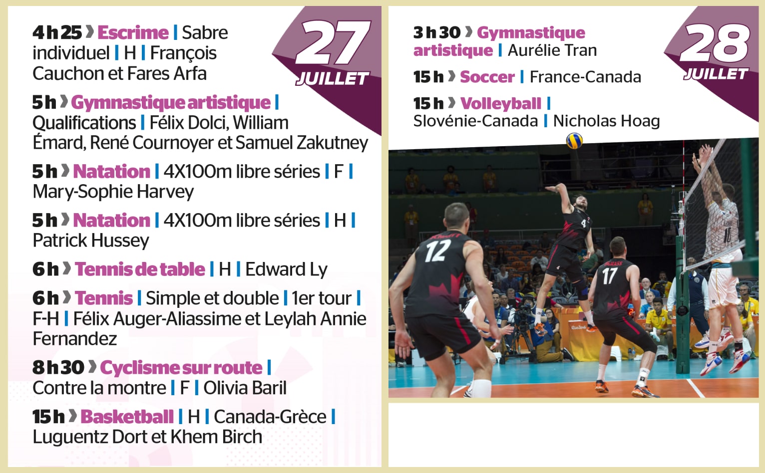 Jeux olympiques de Paris: votre calendrier pour ne pas manquer nos ...